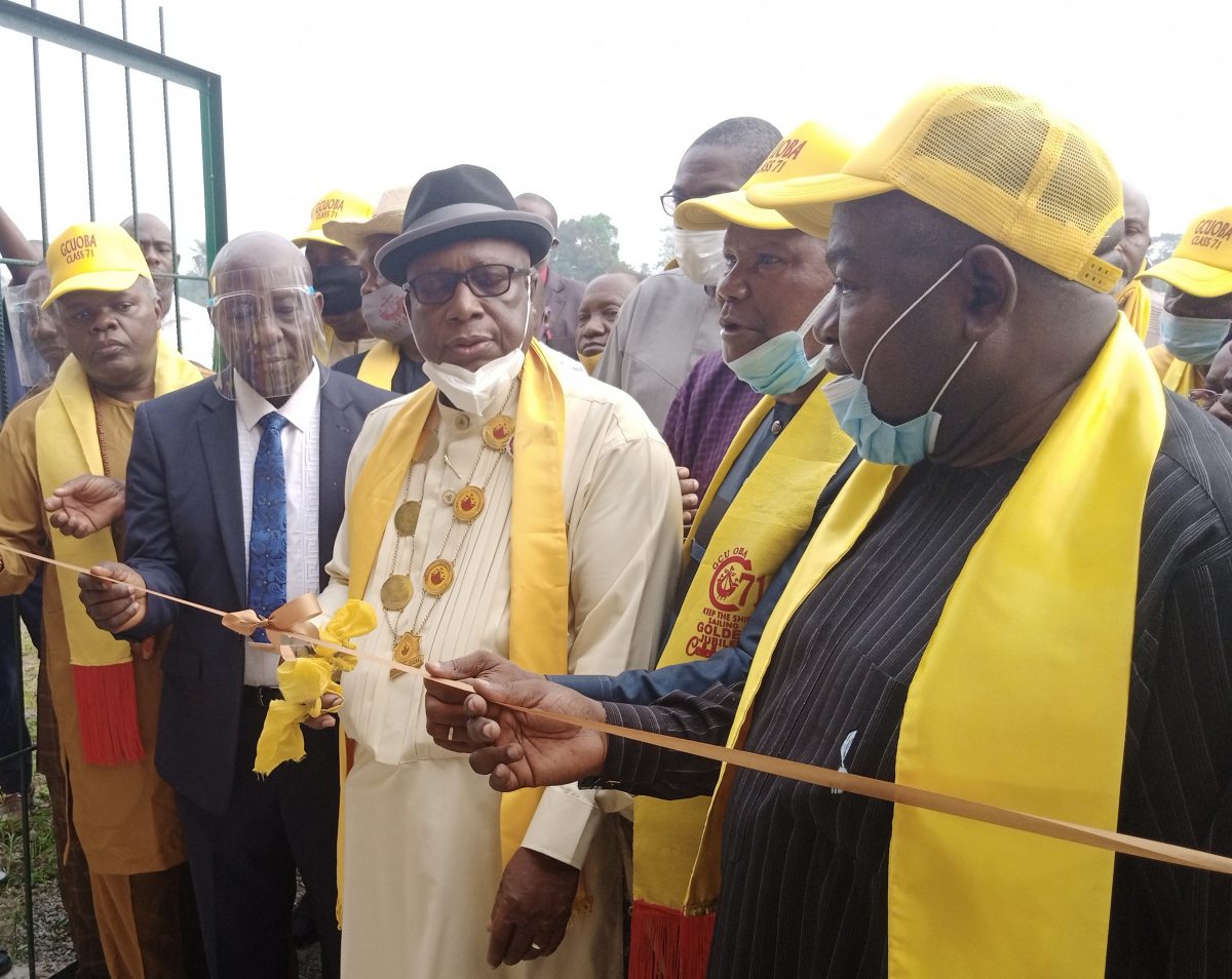 GCUOBA Class of ’71 Renovates, Commission Sports As Arch. Majoroh Is ...
