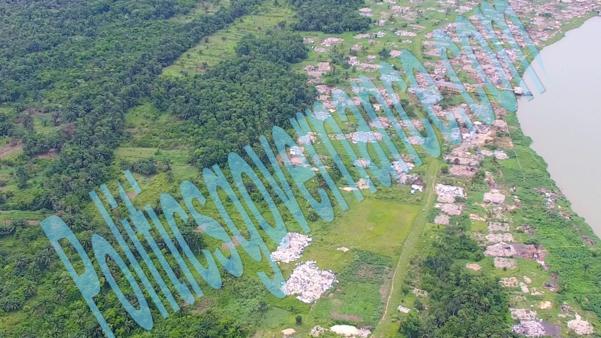 Pictorial View Of Okuama Community Destruction By The Nigerian Army ...